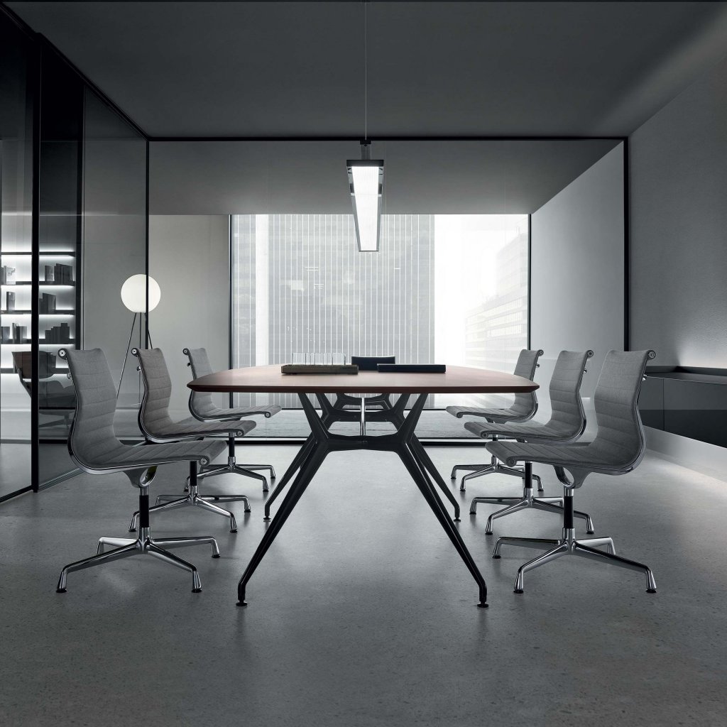 Manta modern conference tables | Rimadesio