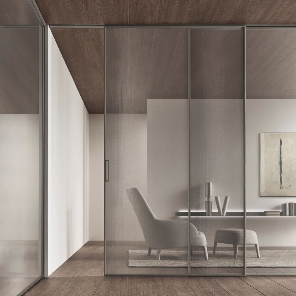 Velaria modern sliding doors | Rimadesio