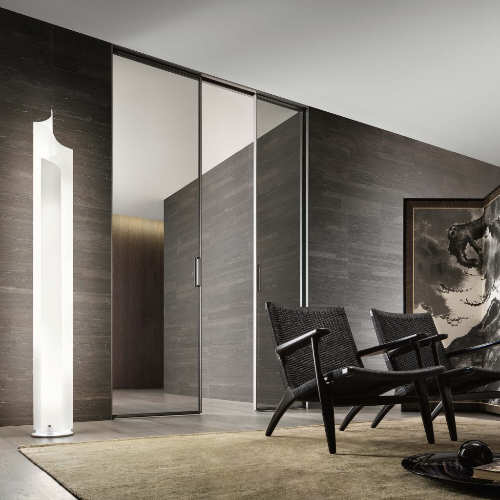 Zen Frame modern swing doors | Rimadesio