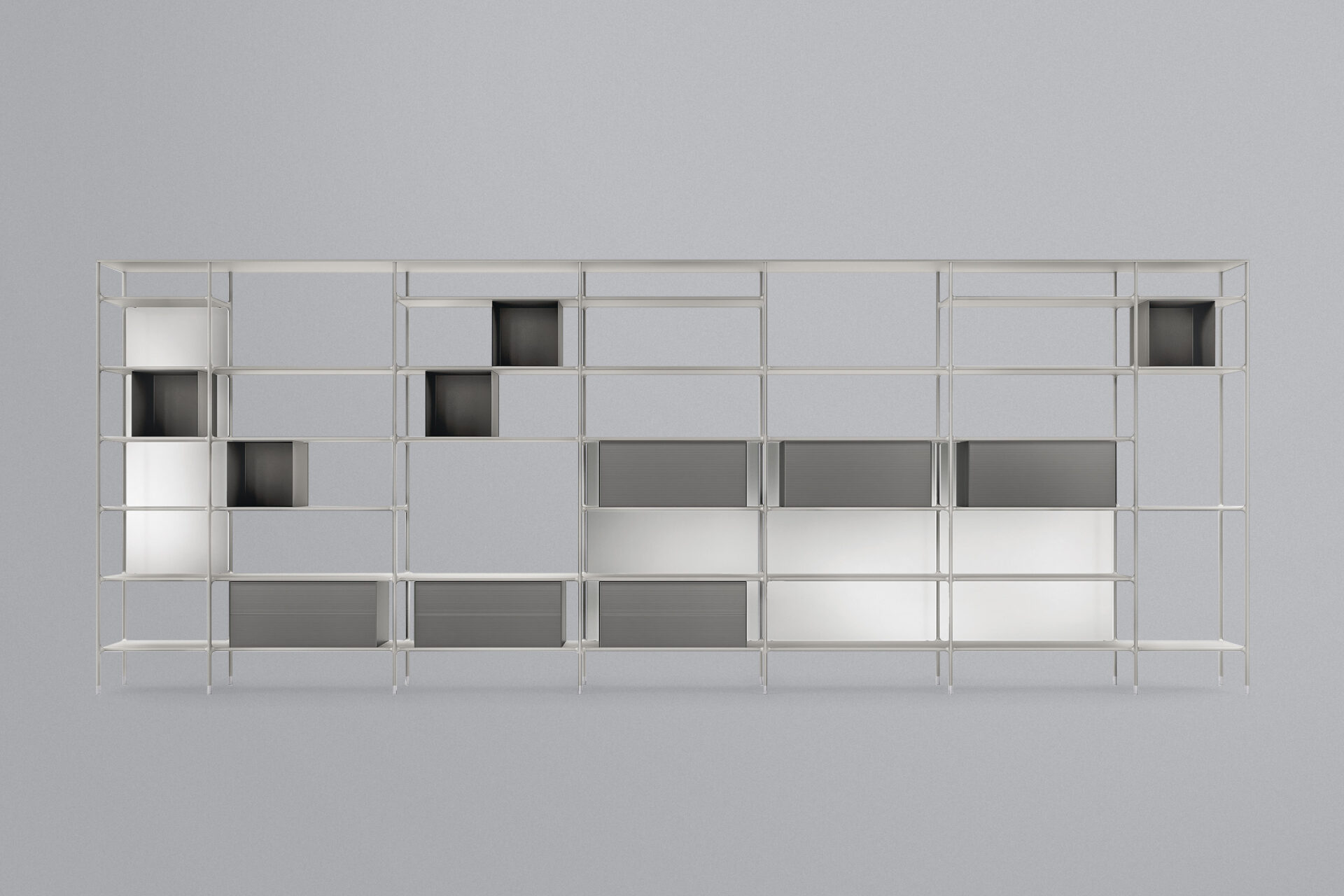 Modern Day System: Bookshelves, Display Cases & Sideboards | Rimadesio