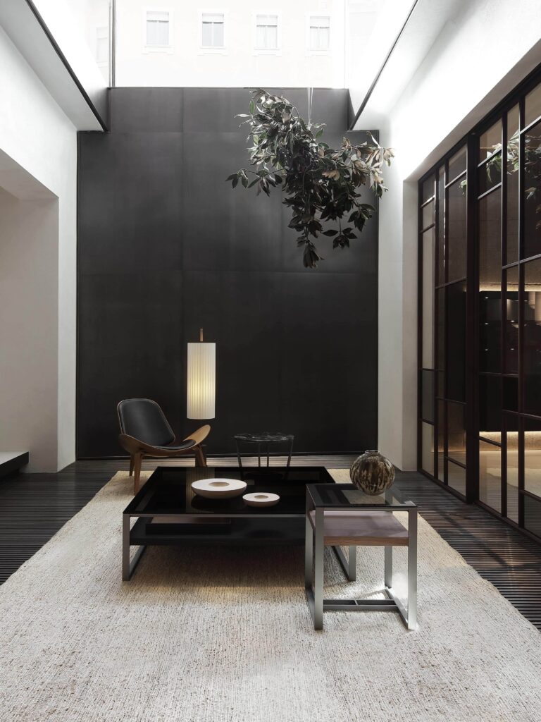 The new aesthetic of the Rimadesio Milano Flagship Store - rimadesio