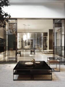 The new aesthetic of the Rimadesio Milano Flagship Store - rimadesio