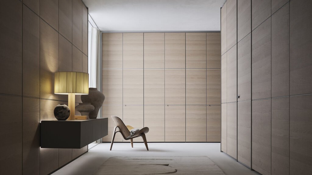 Cover modern wardrobes bedroom | Rimadesio