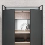 The renovated Giussano showroom - rimadesio